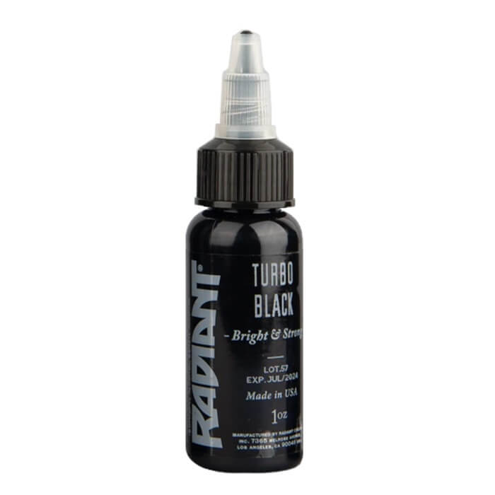 Radiant Turbo Black, Tus Desen 30ml