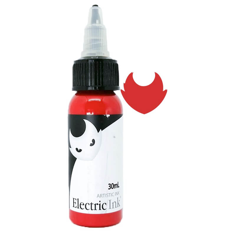 Electric Ink Ferrari Red 30ml, Tus Desen