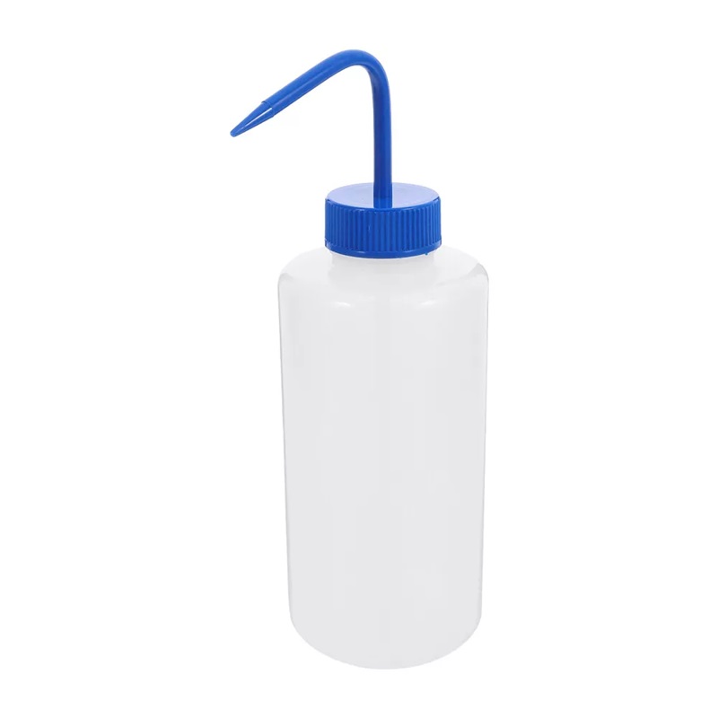 Recipient Plastic Alb Albastru